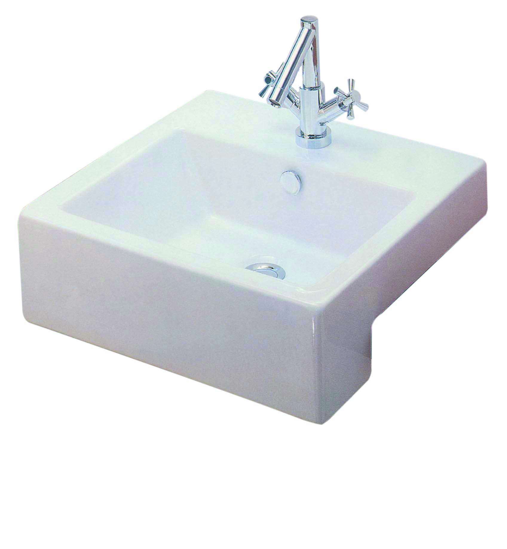 Semi-Recessed Basins